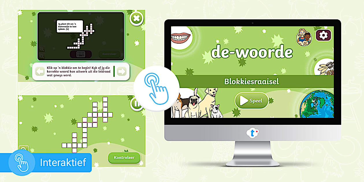 FREE! - Graad 3 Klanke Interaktiewe Speletjie -de - Twinkl