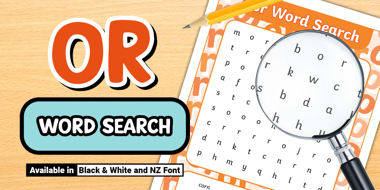Vowel Digraph -or Word Search