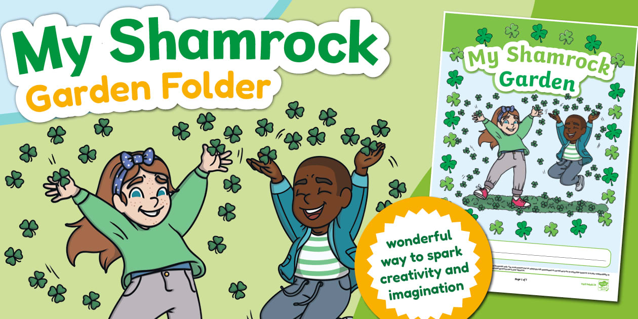 My Shamrock Garden Folder Cover