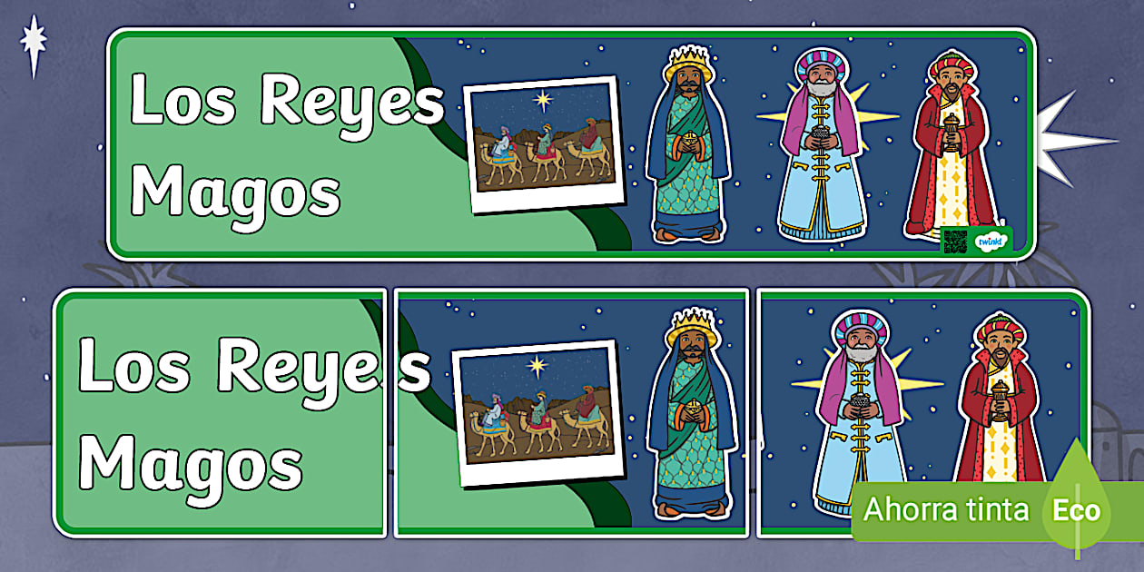 Cartel: Los Reyes Magos (Teacher-Made) - Twinkl
