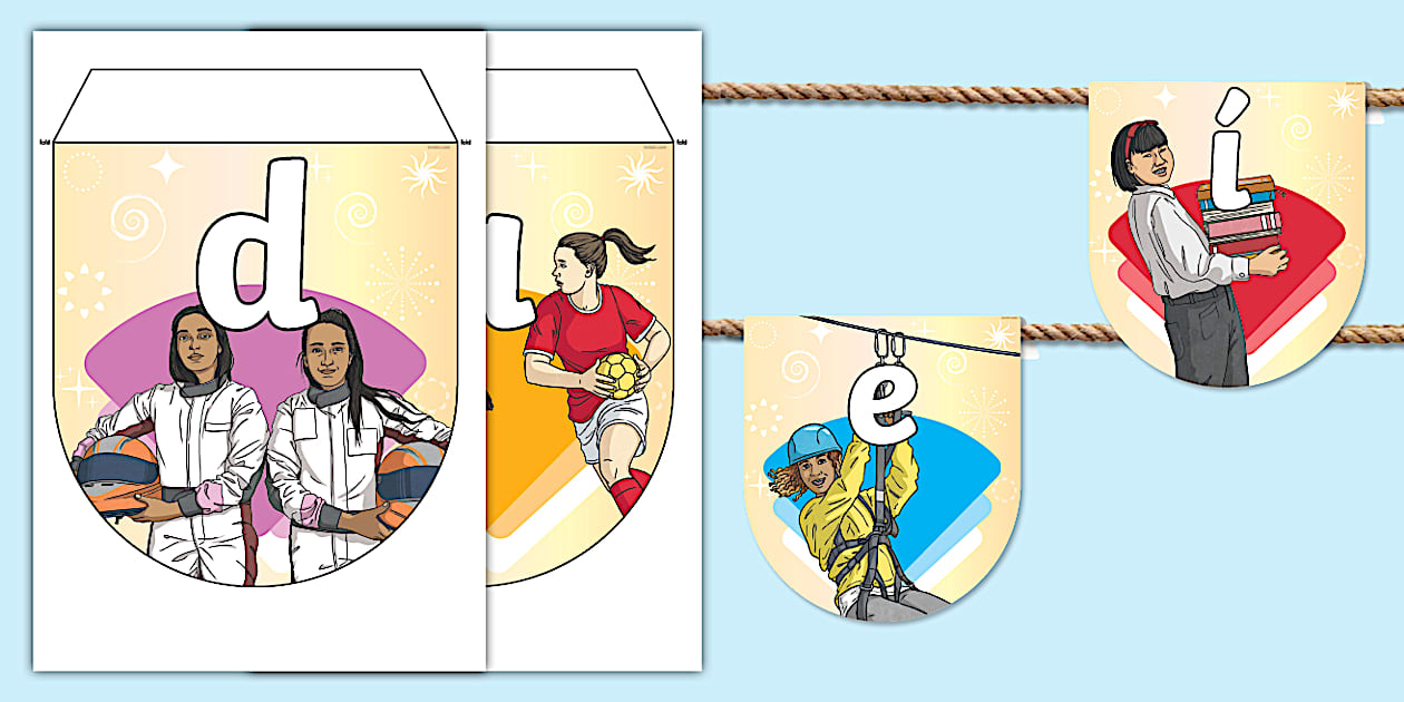 Banderín: Día de la Mujer