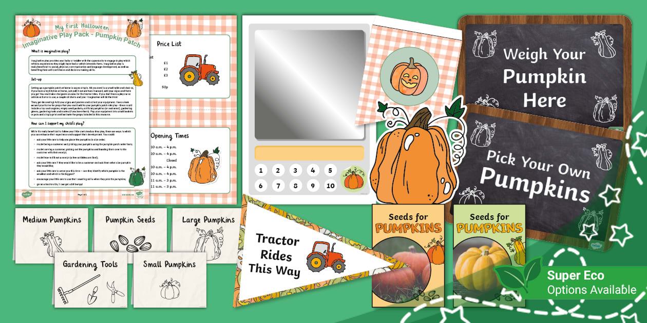 Pumpkin Patch Imaginative Play Pack