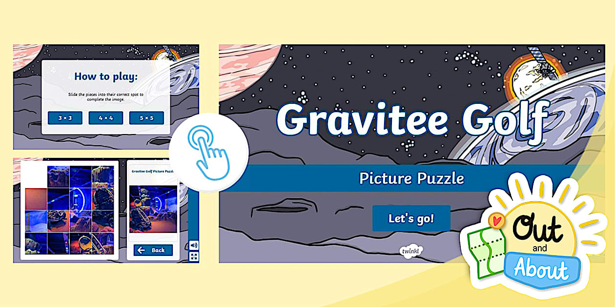 Gravitee Golf Picture Puzzle - Twinkl