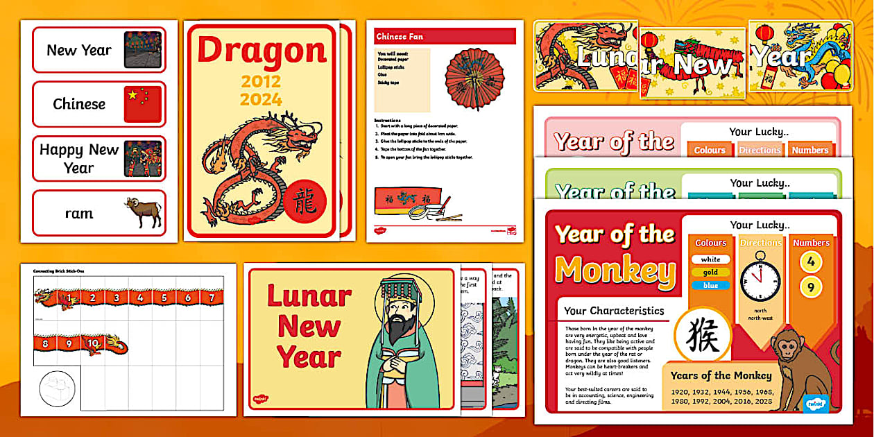 Lunar New Year Resource Pack - Teaching Resource - Twinkl
