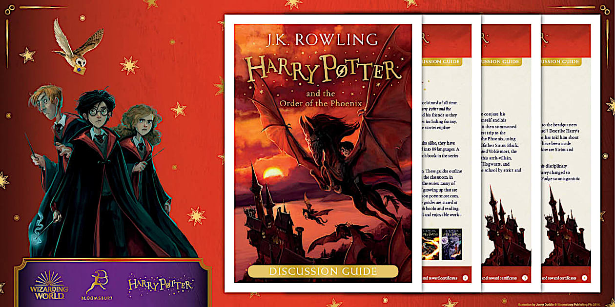 FREE! - Harry Potter and the Order of the Phoenix: Discussion Guide