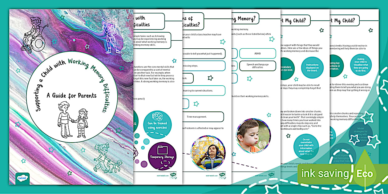 Supporting a Child with Working Memory Difficulties - Twinkl