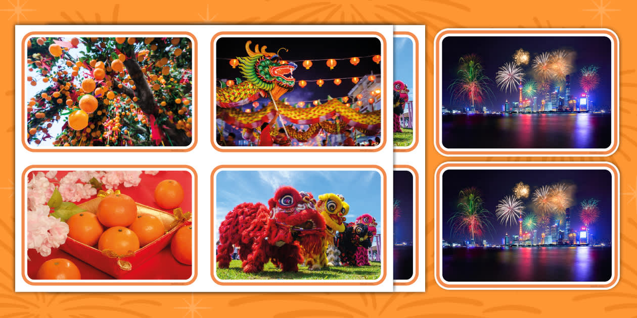 Chinese New Year Photo Matching Pairs Game | Twinkl - Twinkl