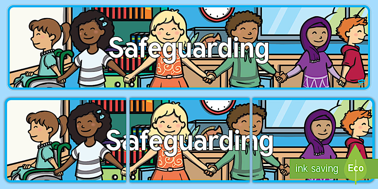 Safeguarding Display Banner (teacher made) - Twinkl