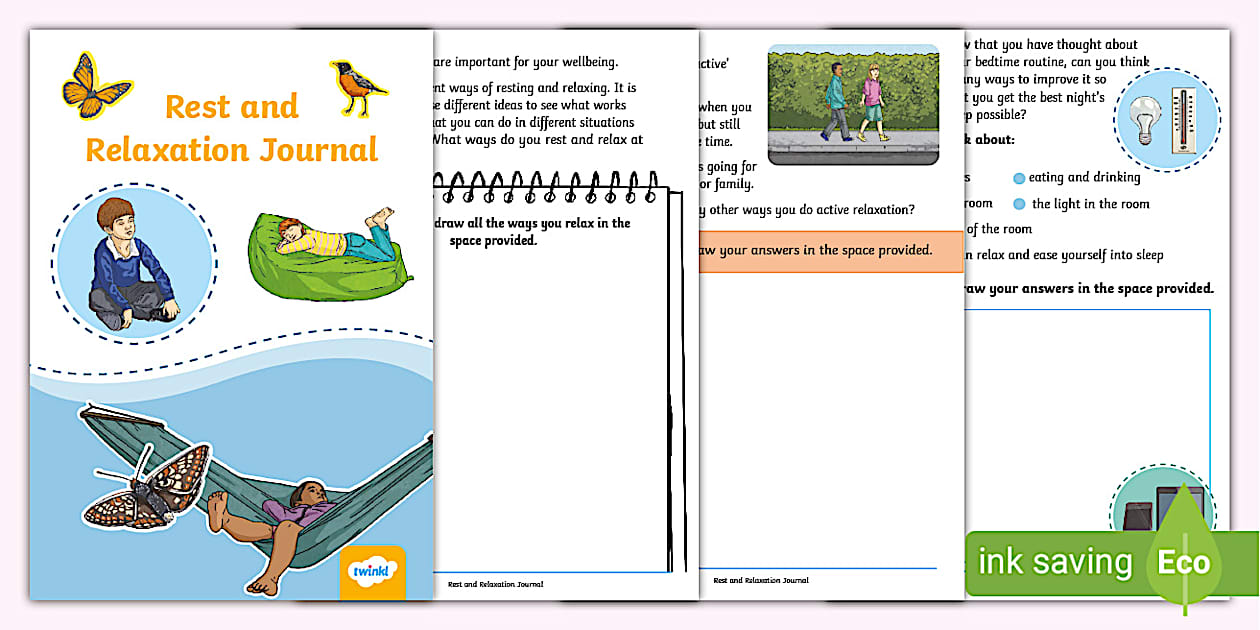 Rest and Relaxation Journal