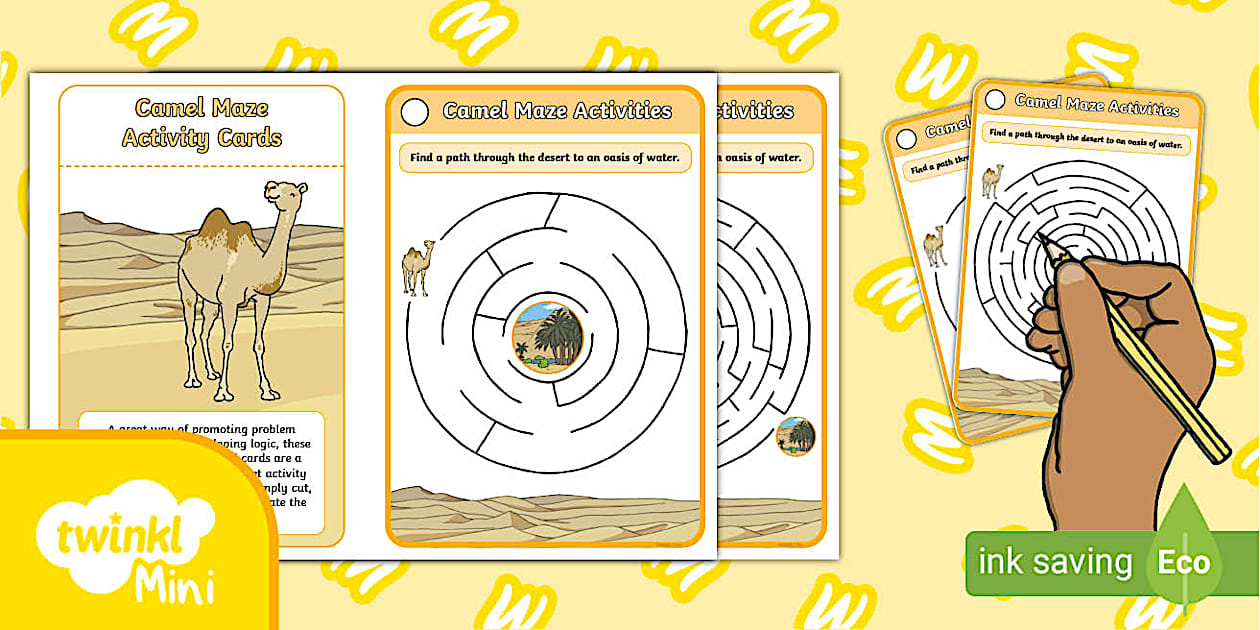 Twinkl Mini Maze Activity Cards