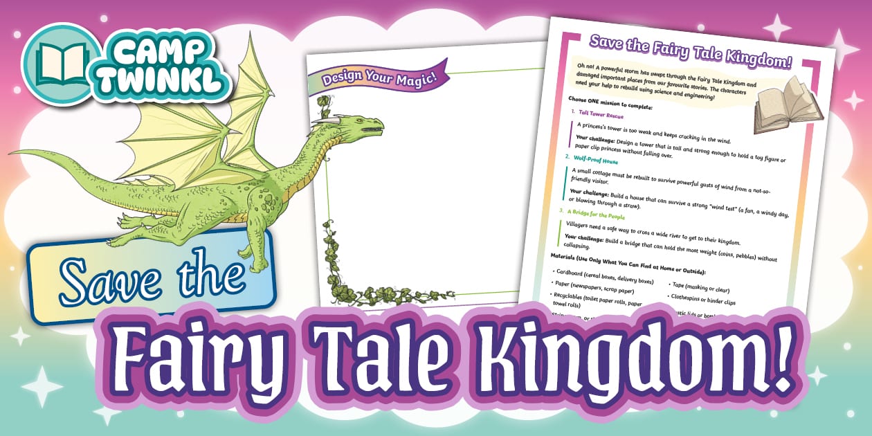 Fairy Tale Kingdom Science Activity