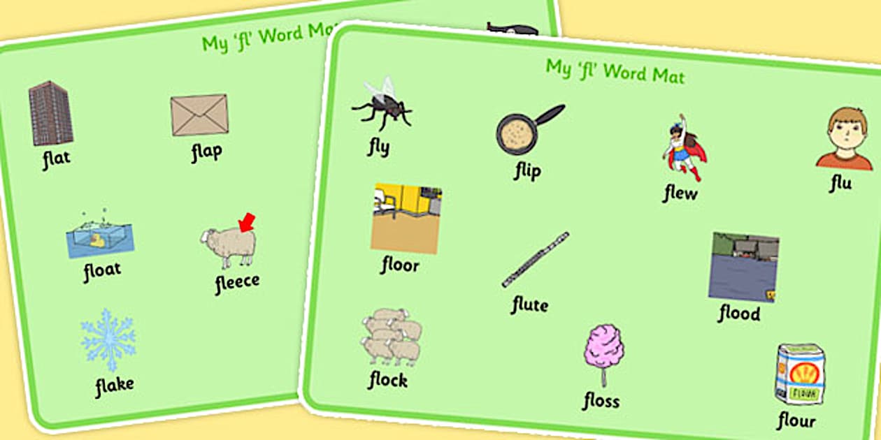 FL Word Mats (teacher made) - Twinkl