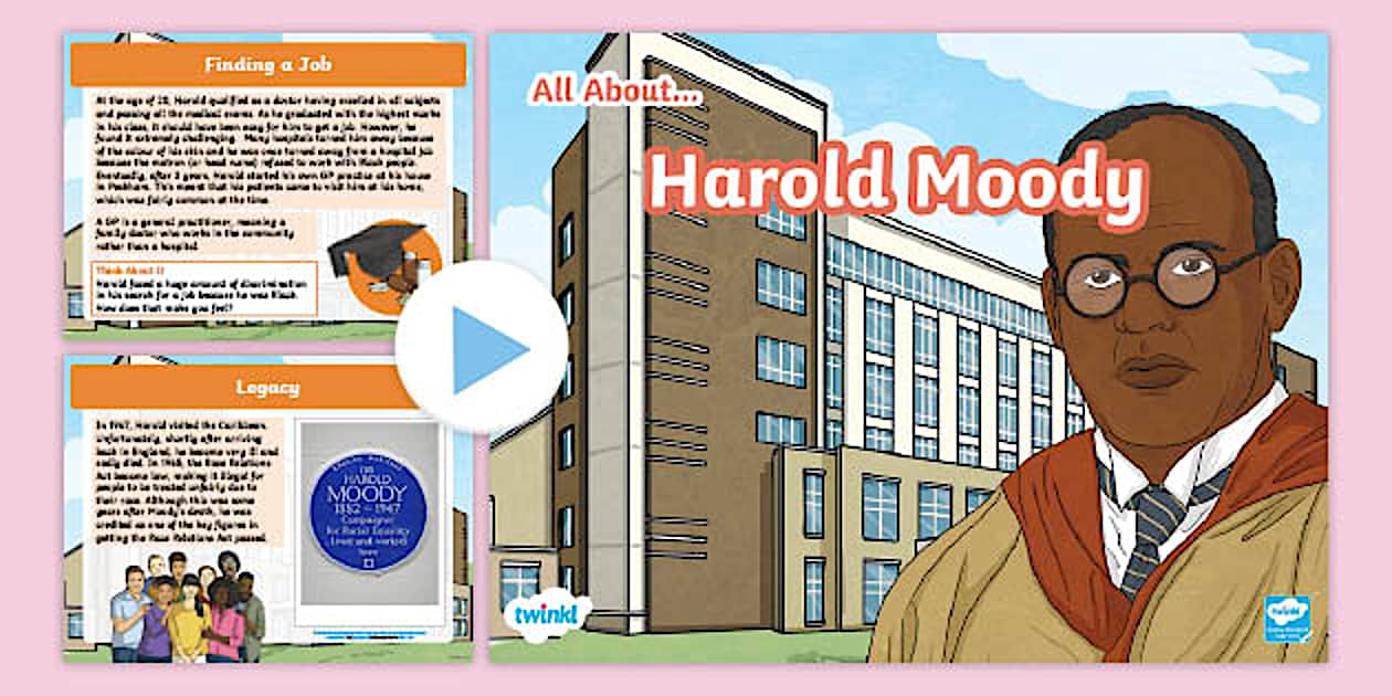 All About Harold Moody KS2 PPT (teacher made) - Twinkl