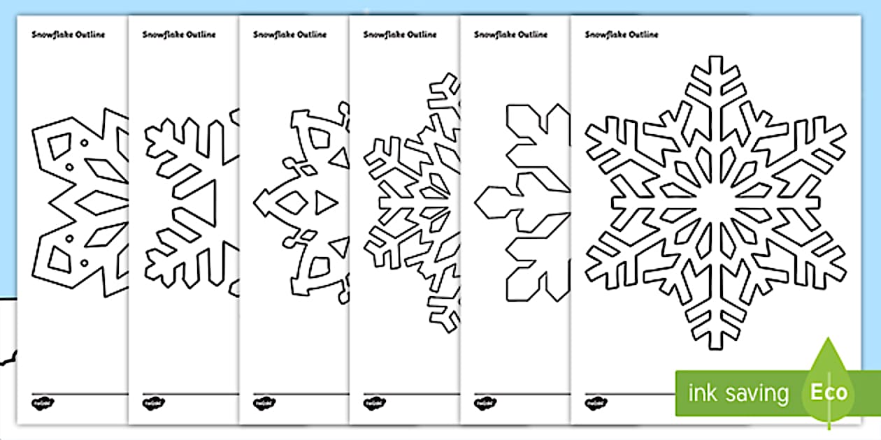 Snowflake Activities for Preschool - Twinkl