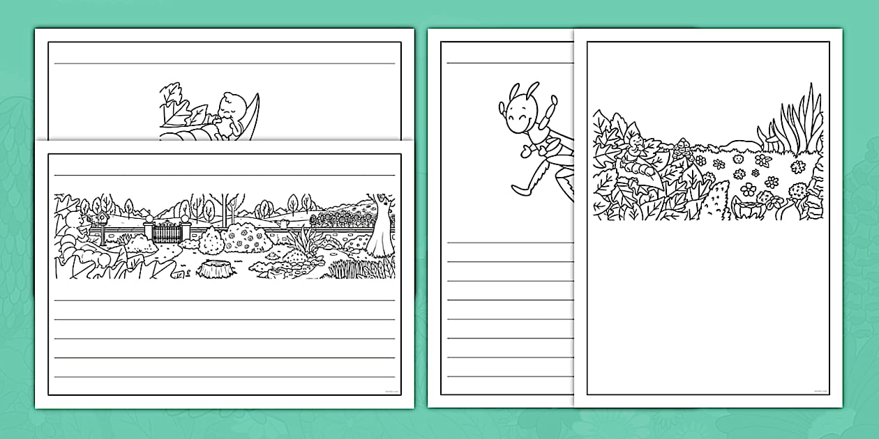 The Cautious Caterpillar Writing Frames (teacher made)