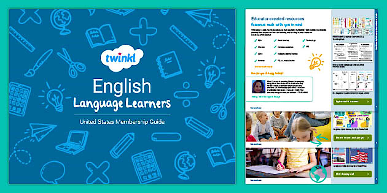 FREE! - English Language Learners (ELL) Membership Guide