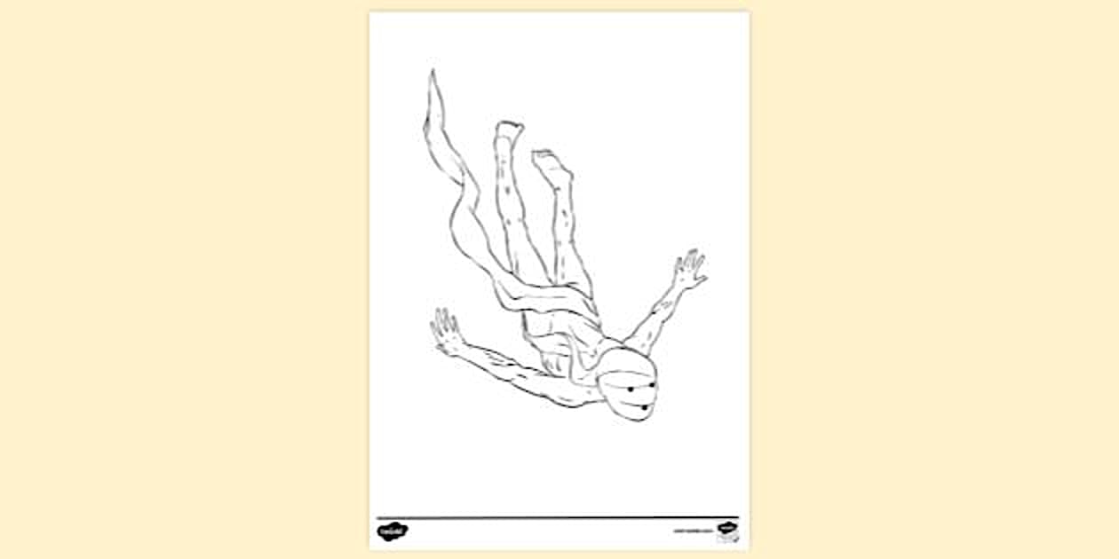 Ariel Colouring Sheet Colouring | Colouring Sheets - Twinkl