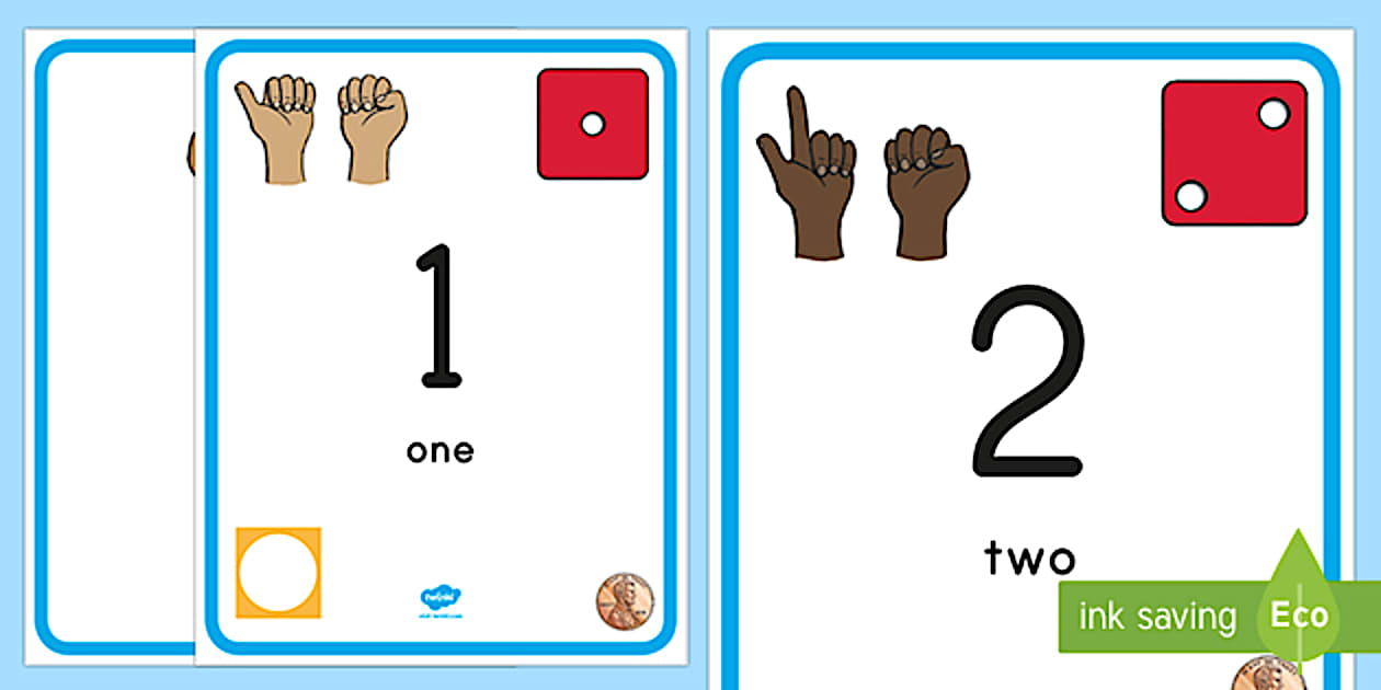 Visualizing Numbers 1-20 Posters (teacher made) - Twinkl