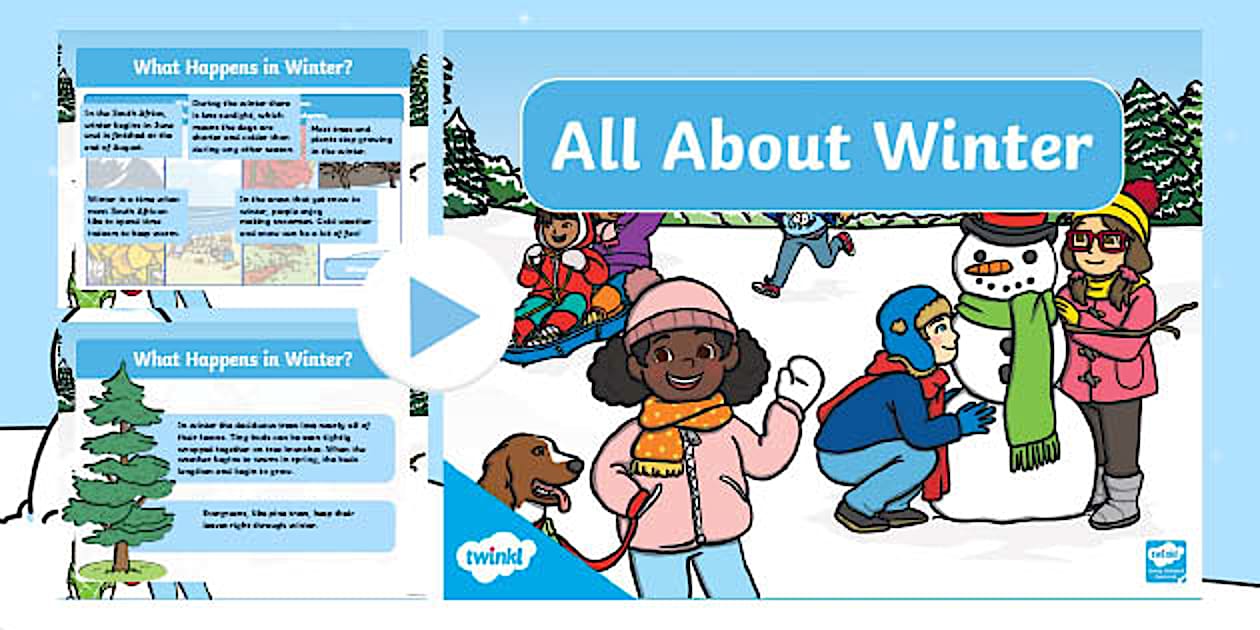 All About Winter | Winter Season PowerPoint | South Africa
