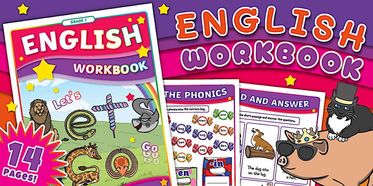 Grade 1 English Workbook
