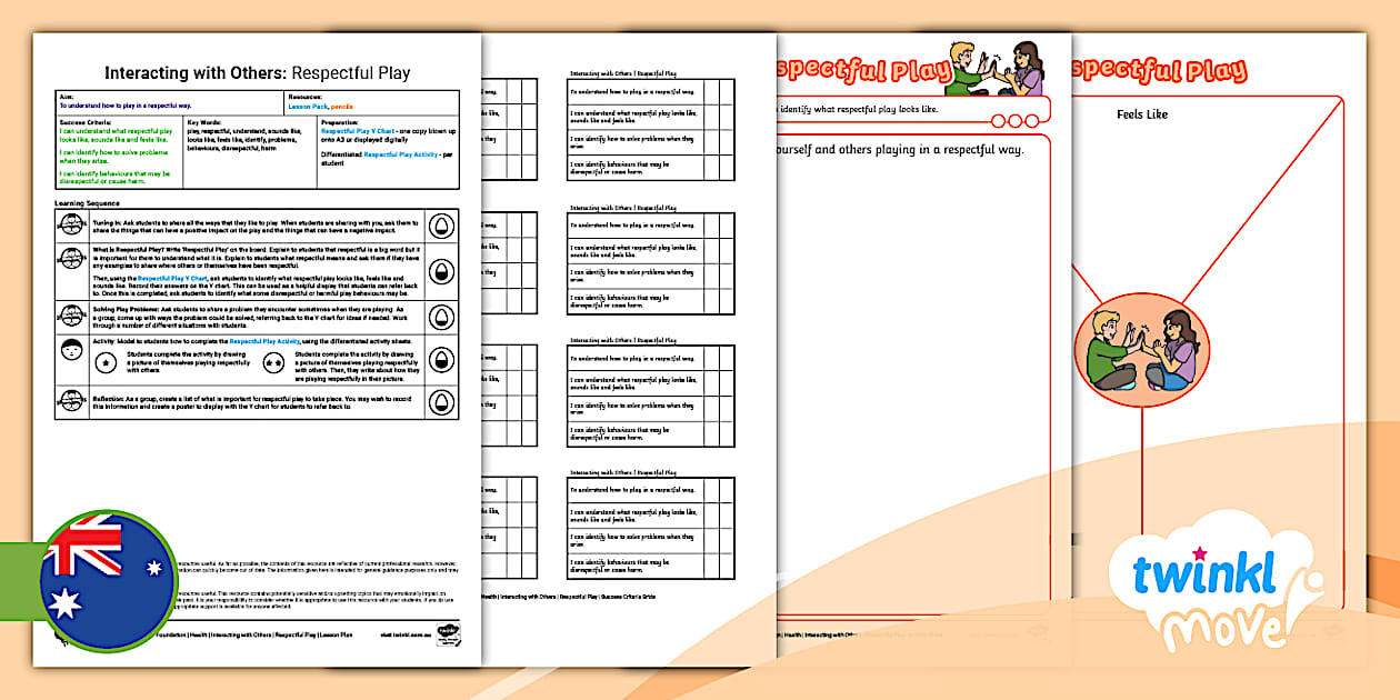 Foundation Health Interacting with Others: Respectful Play