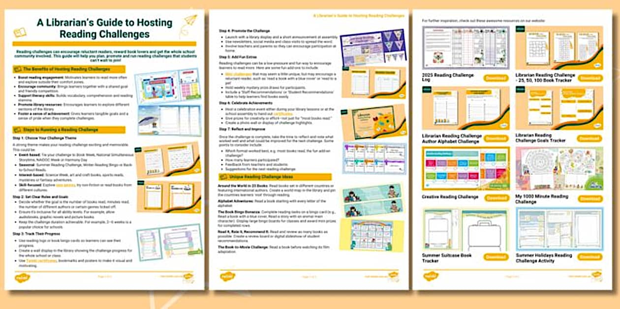 A Librarian's Guide to Hosting Reading Challenges