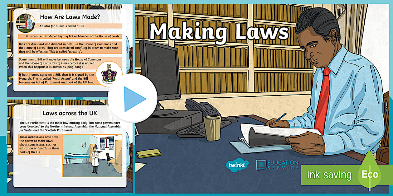 FREE! - How are laws made? | UK Parliament: Making Laws PowerPoint