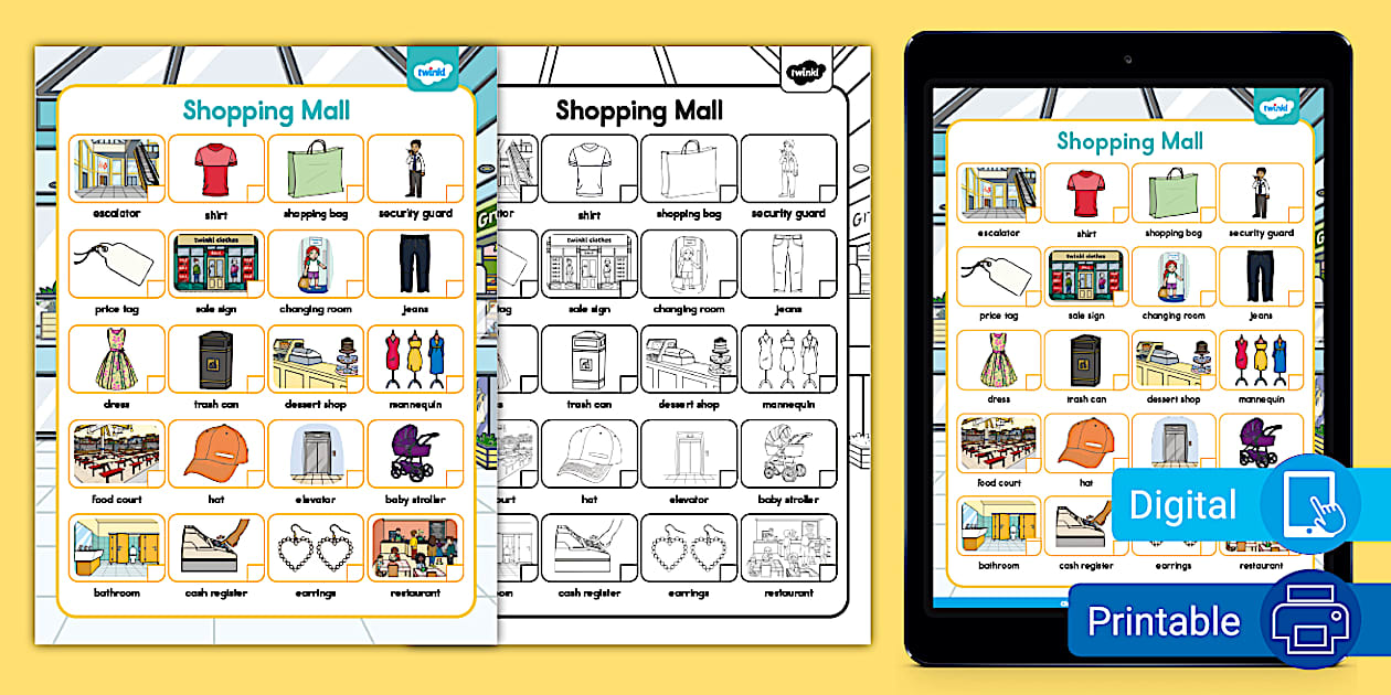 Shopping Mall Scavenger Hunt