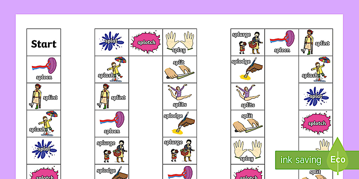 SPL Board Game (teacher made) - Twinkl