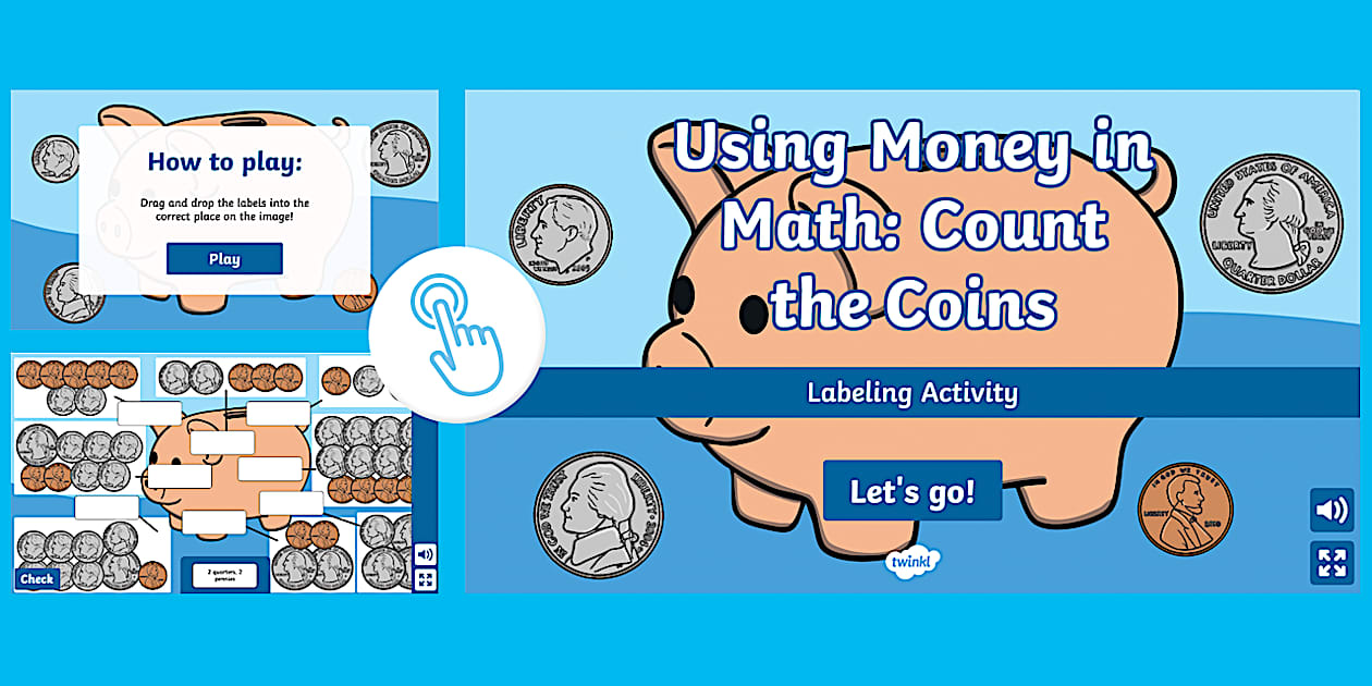 Online Math Games | Money and Counting Coins | Twinkl
