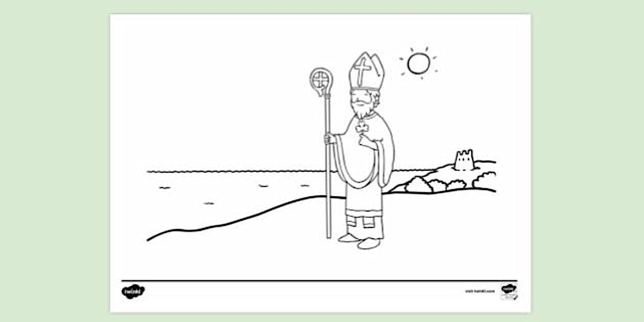 Saint Patrick's Day Colouring Sheet | Colouring Sheets