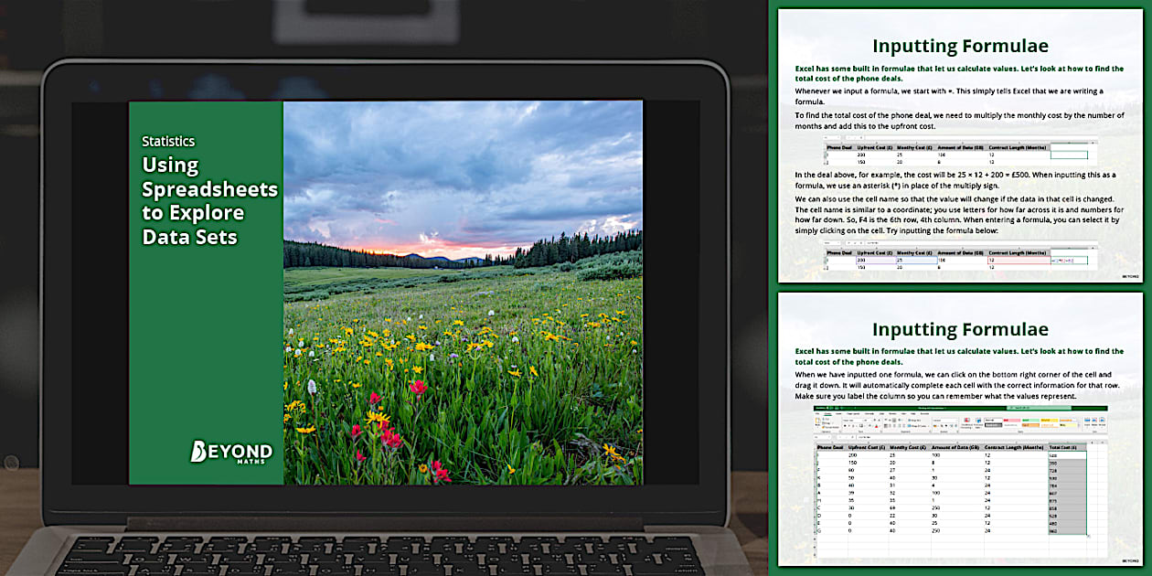 👉 Using Excel To Evaluate Statistics Teacher Made