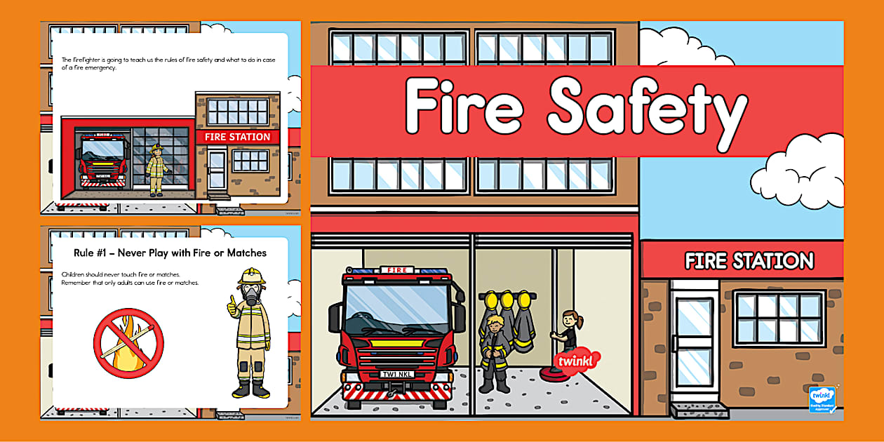 Fire Safety PowerPoint for K-2nd | Fire Prevention Week