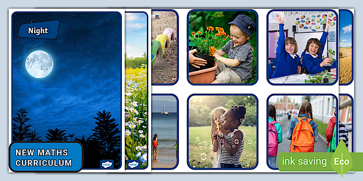 Day And Night Sorting Cards - Twinkl Ireland Resources