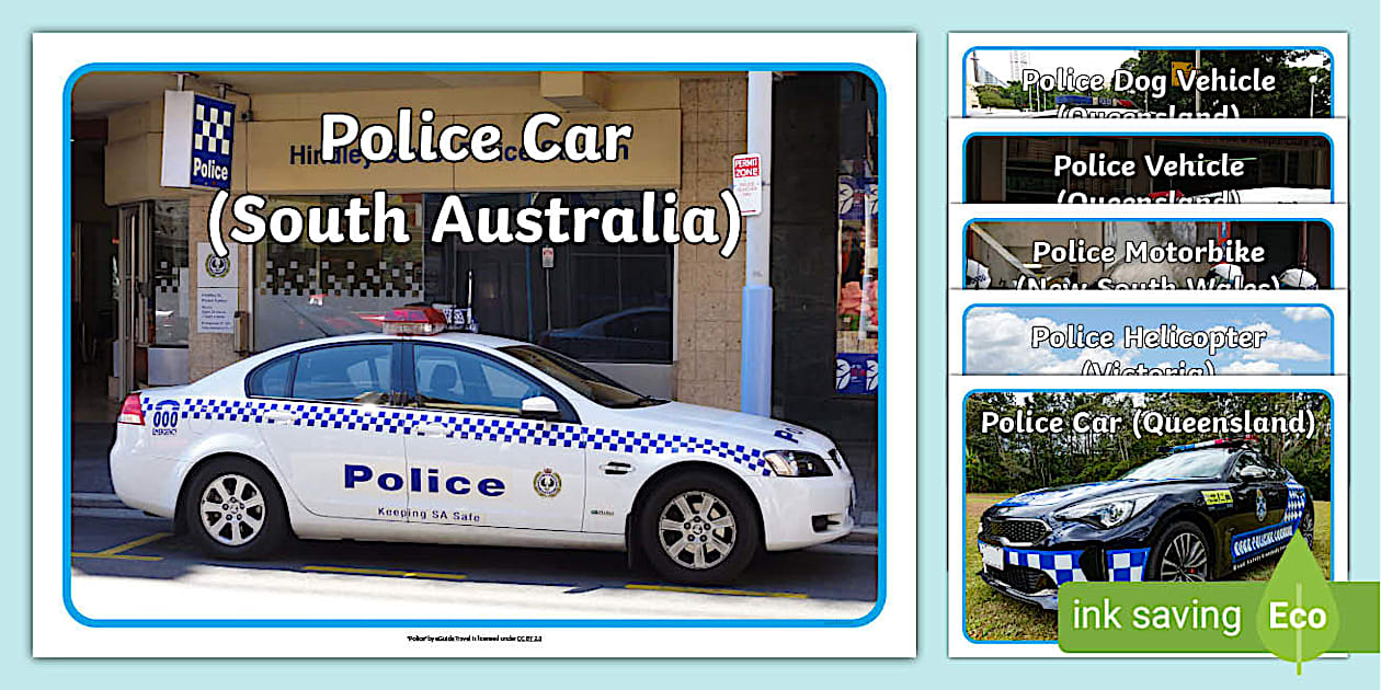 Australian Emergency Services Vehicles - Twinkl