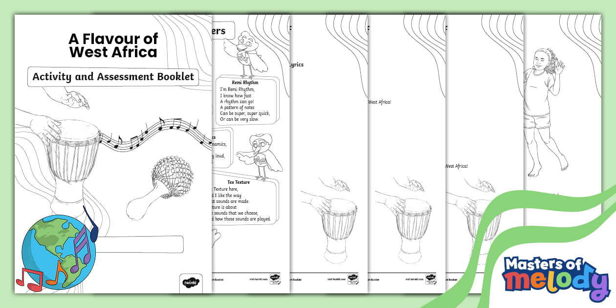 👉 A Flavour of West Africa Activity and Assessment Booklet
