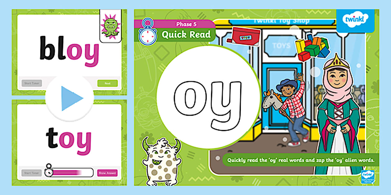 Phase 5 Quick Read PowerPoint oy - Twinkl