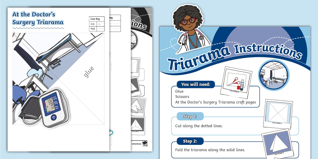 At the Doctor's Surgery Triarama Craft (teacher made)