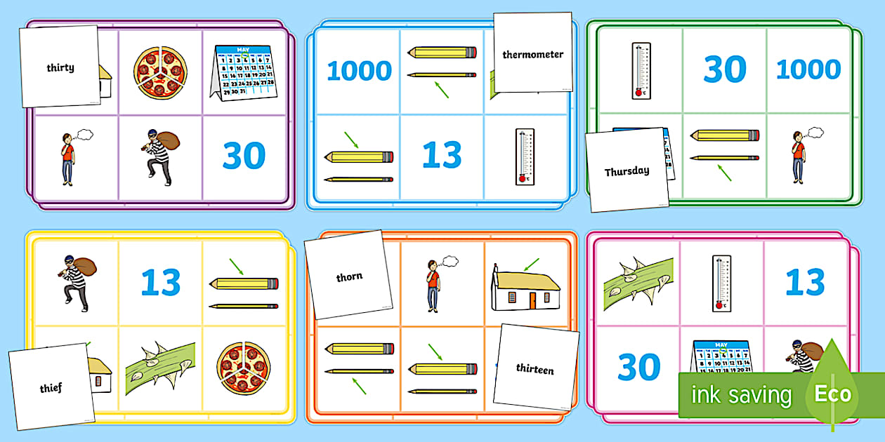 Sound Bingo and Lotto Game - Primary Resource (teacher made)