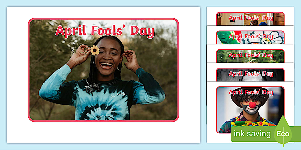 April Fools' Day Photo Pack (teacher made) - Twinkl
