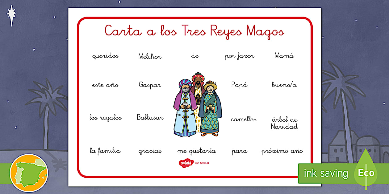 Actividad: mural de los Reyes Magos (Teacher-Made) - Twinkl