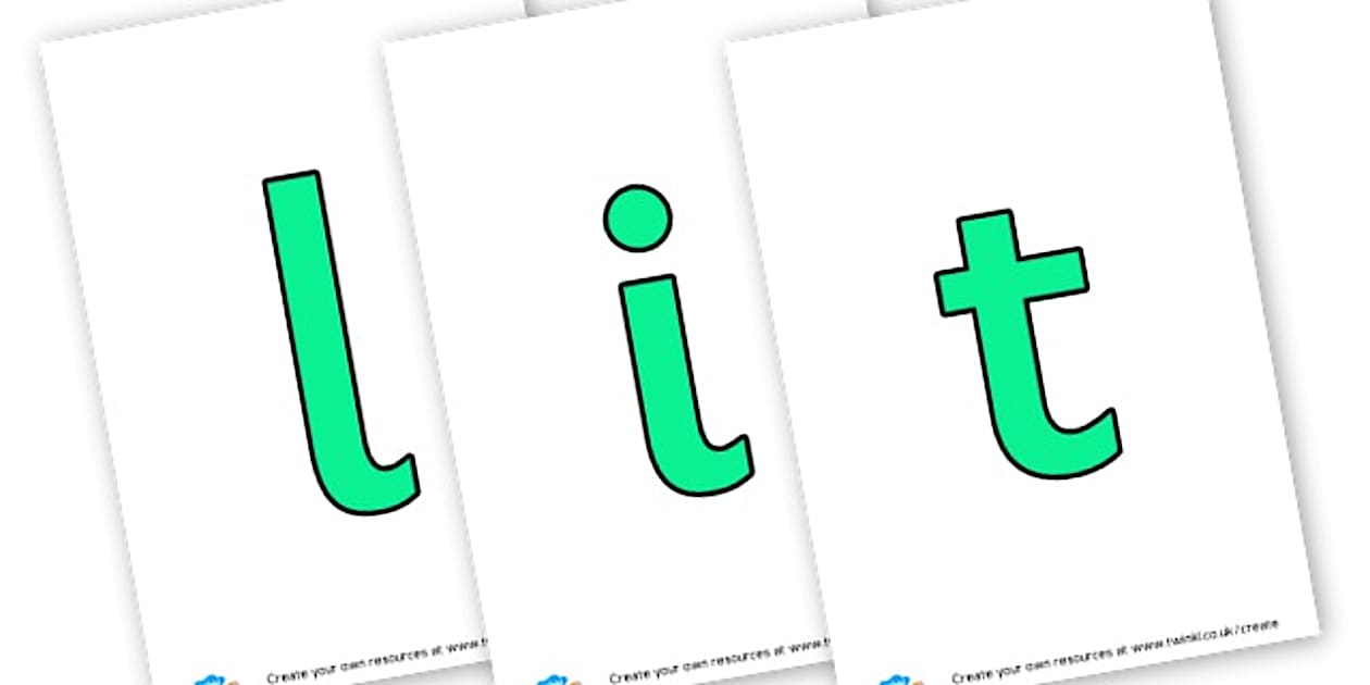 literacy board display letters - display lettering - Twinkl