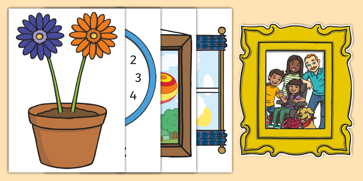 Giant Home Corner Role Play Cut-Outs | Twinkl (teacher made)