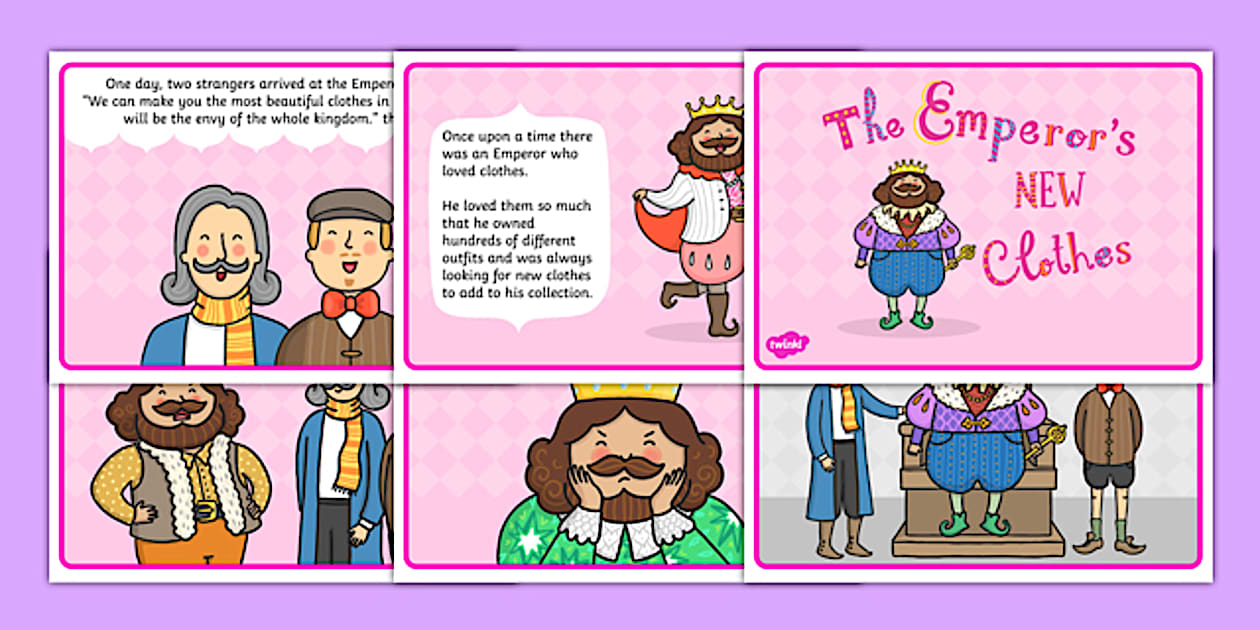 The Emperors New Clothes Story (teacher made) - Twinkl