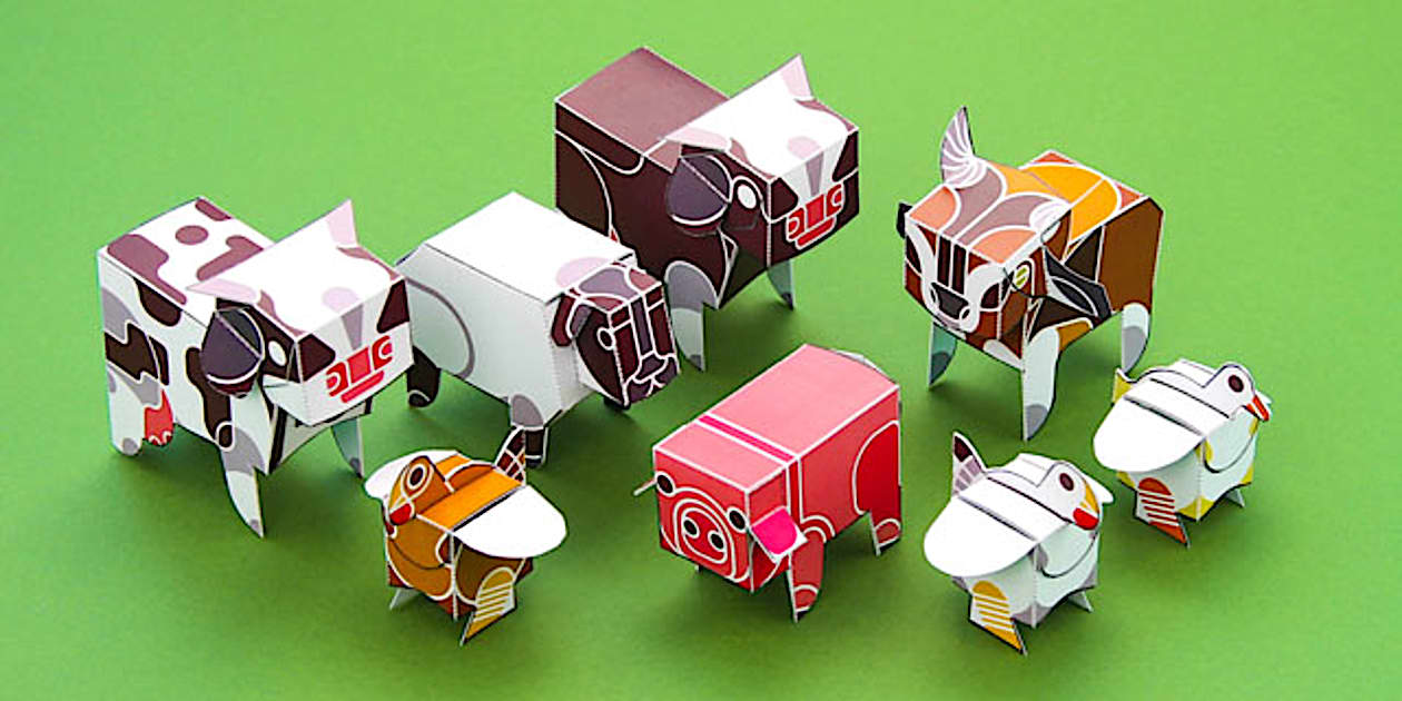 Enkl 3D Animal Models (teacher made) - Twinkl