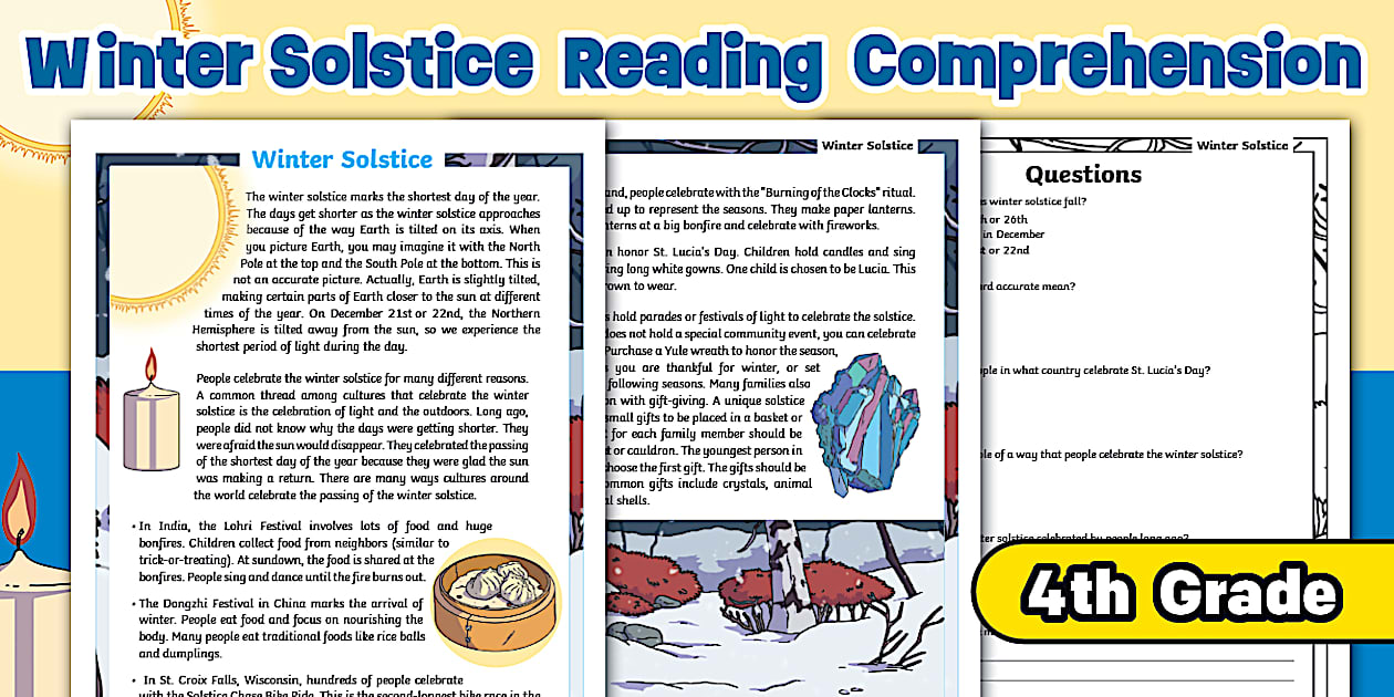 Winter Solstice Facts | Resource | Twinkl USA