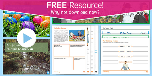Free Secondary Humanities Taster Resource Pack | Beyond