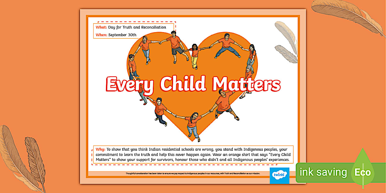 Orange Shirt Day Poster | Twinkl | CA