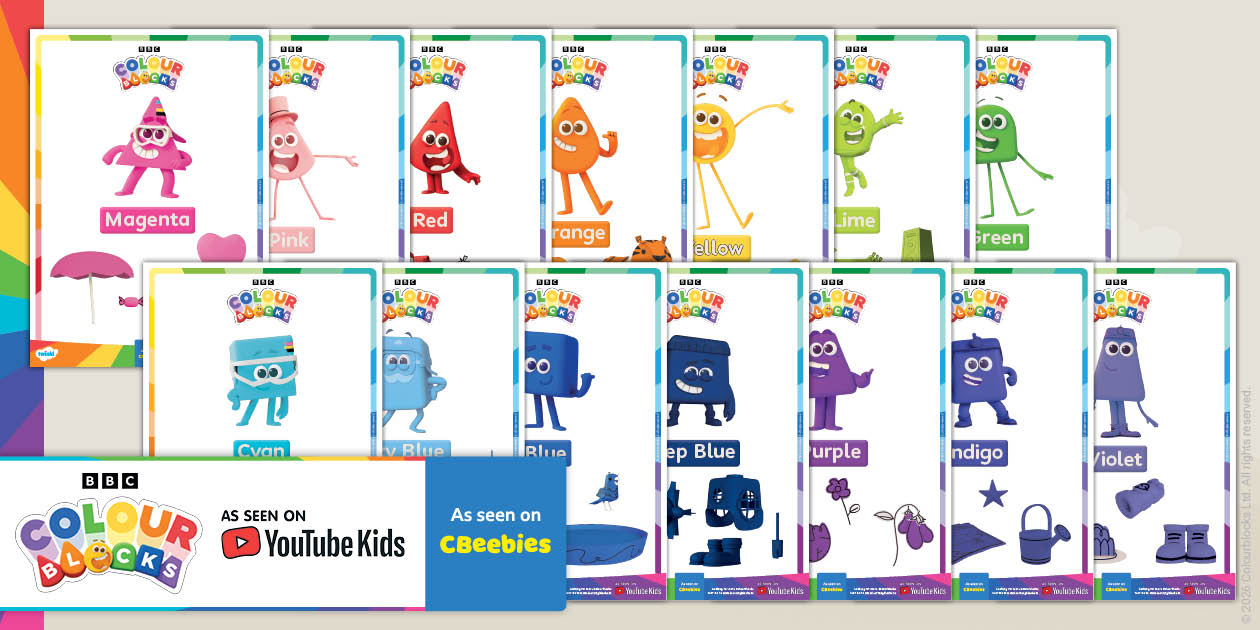 Colourblocks: Posters | Twinkl