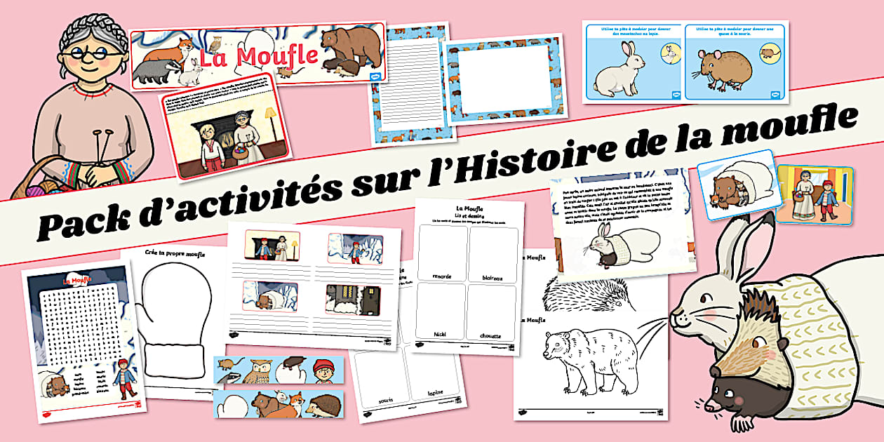 Pack d'activités sur l'Histoire de la moufle
